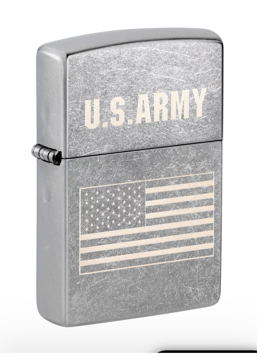 Zippo "U.S. Army" Design Windproof Lighter | Johnson’s Fire Equipment